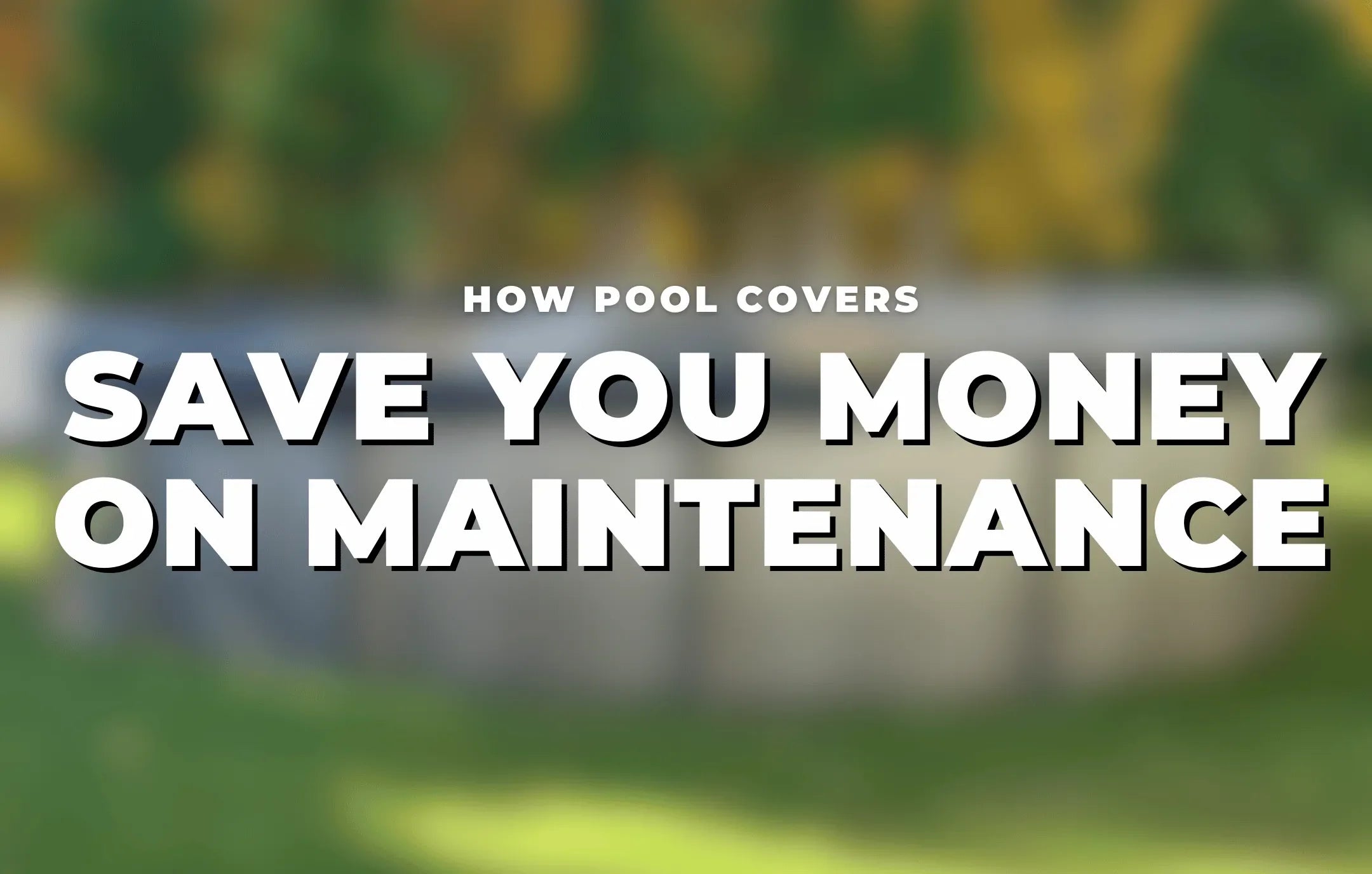 How Pool Covers Can Save You Money on Maintenance – The Pool Factory