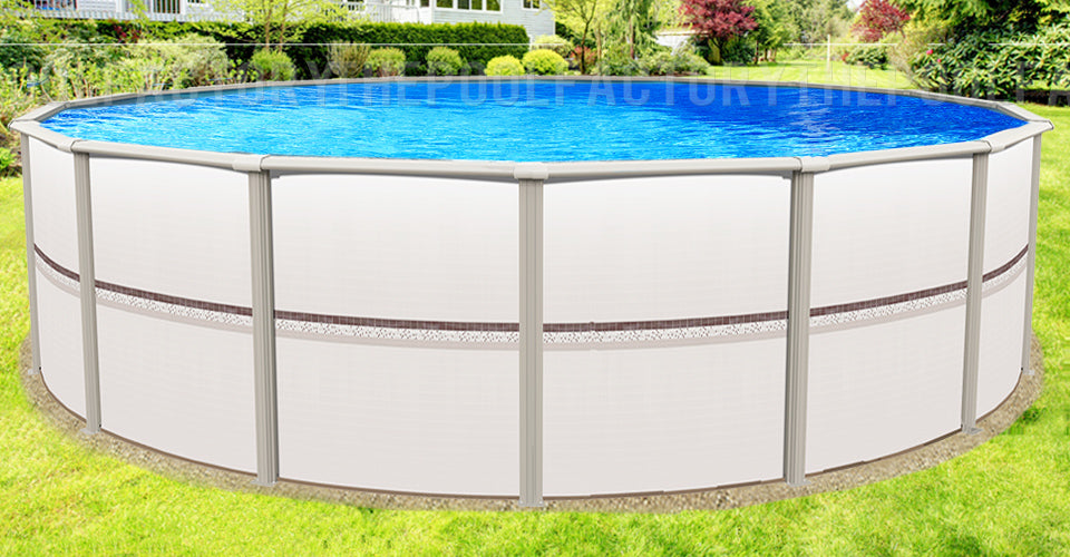 24'x52" Bristol Sonoma Round Pool – The Pool Factory
