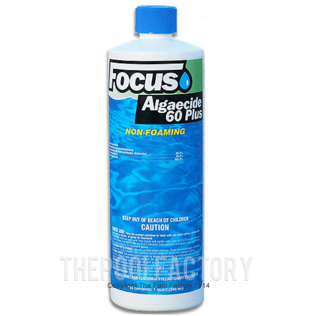 Focus Algaecide 60 Plus Non-Foaming 1qt. – The Pool Factory