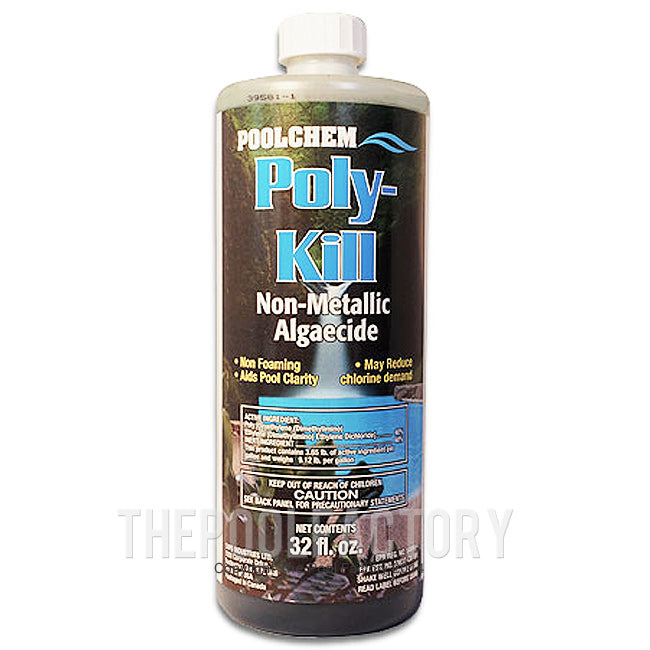 Poly-Kill Algaecide 40% Non-Foaming 1qt | The Pool Factory